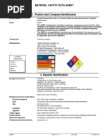Great Value Bleach MSDS Sheet | PDF | Personal Protective Equipment | Water