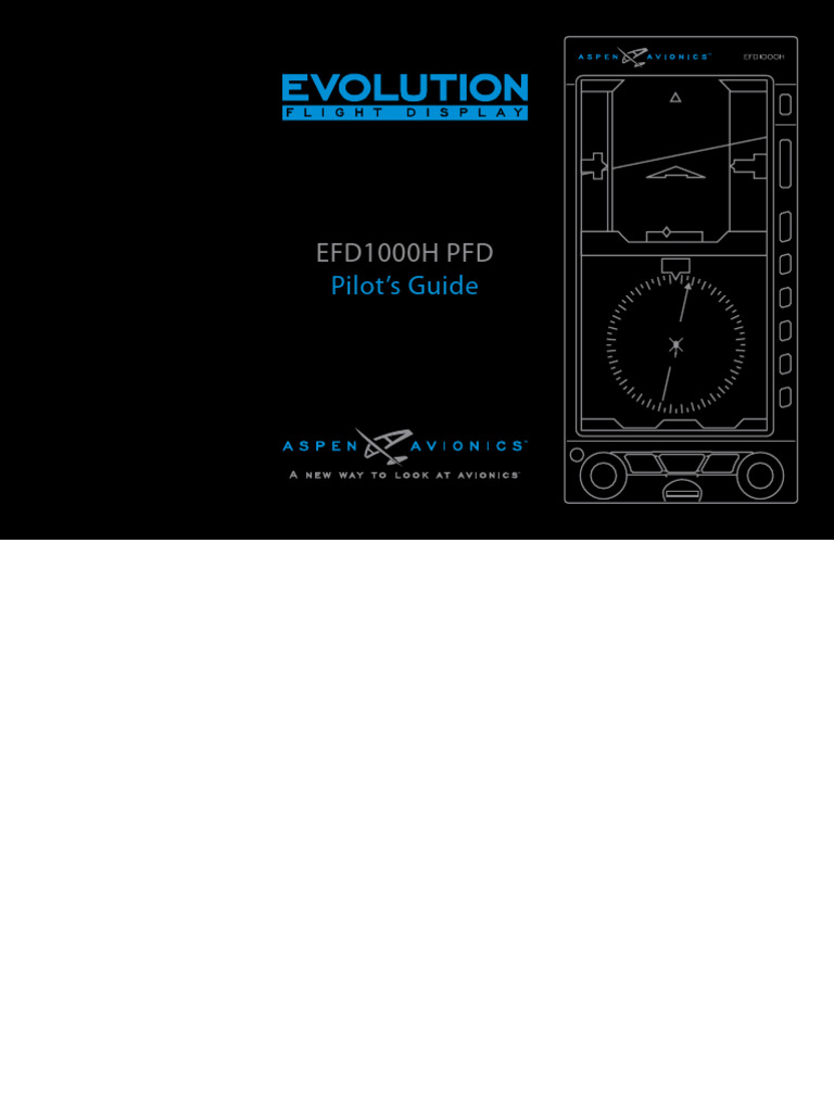 091-00012-001 C EFD1000H PFD PG vB2.3.5 | PDF | Aerospace | Aircraft