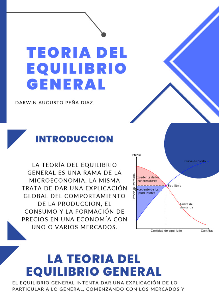 Teoria Del Equilibrio General | PDF