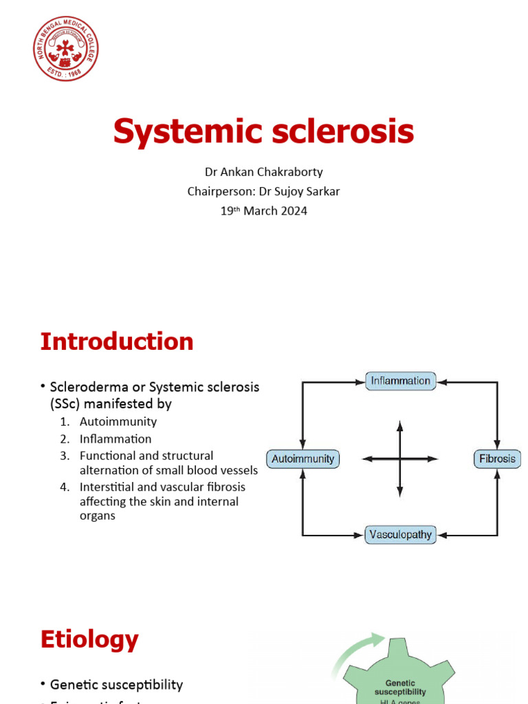 Systemic Sclerosis | PDF | Blood Vessel | Diseases And Disorders