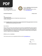 AKTU Circular | PDF | Technology & Engineering