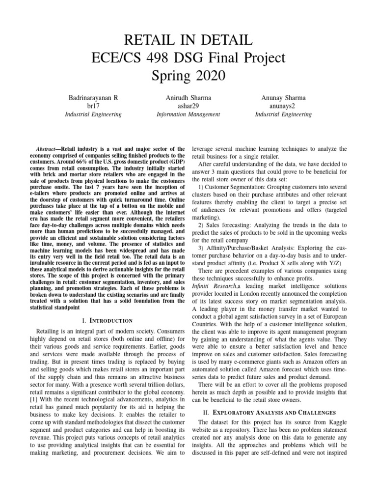 br17 Final Project Report | PDF | Autoregressive Integrated Moving Average | Time Series