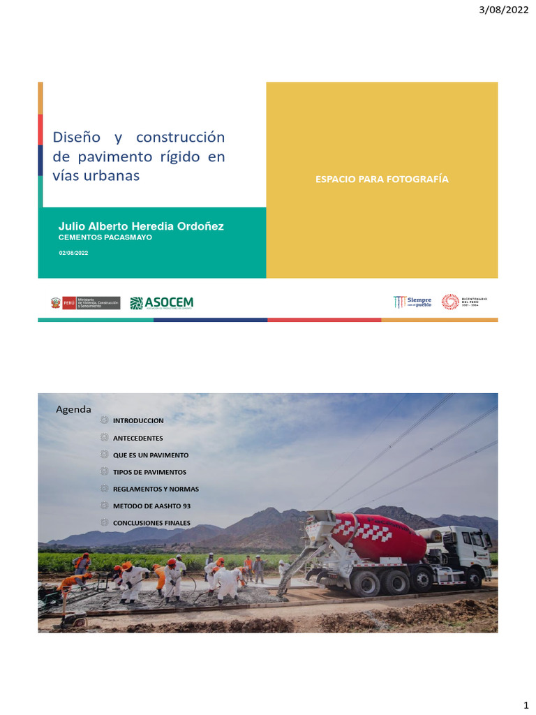 Charla de Asocem | PDF | Hormigón | El módulo de Young