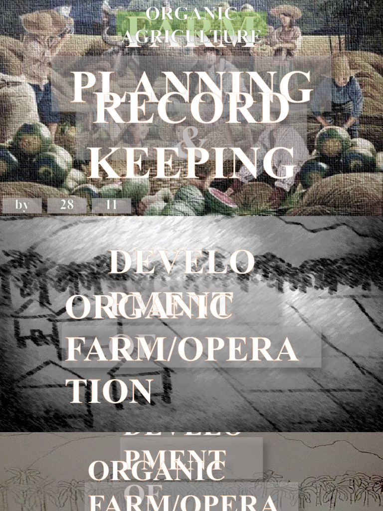 Organic Farm Planning & Records | PDF | Soil Fertility | Agriculture