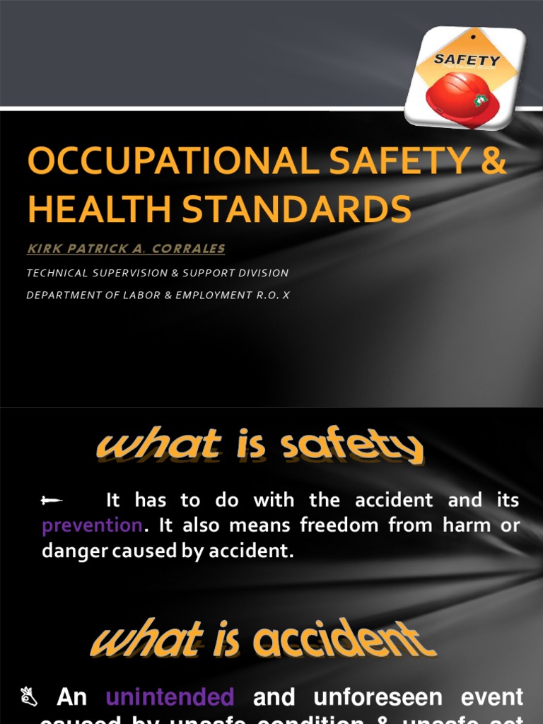 Overview of OSH Standards in the Philippines | PDF | Occupational ...
