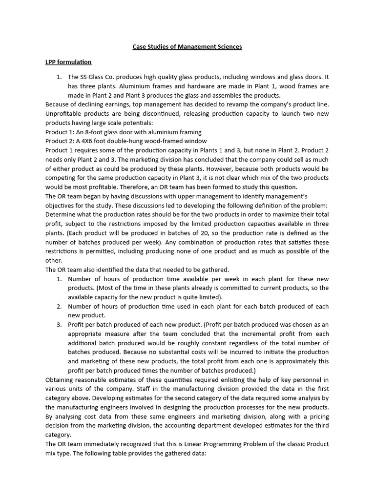 Cases Lpp Formulation Pdf Radiation Therapy Cancer