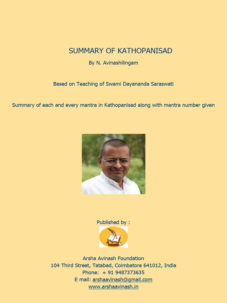 Summary Kat Hop An I Sad | PDF | Ātman (Hinduism) | Brahman