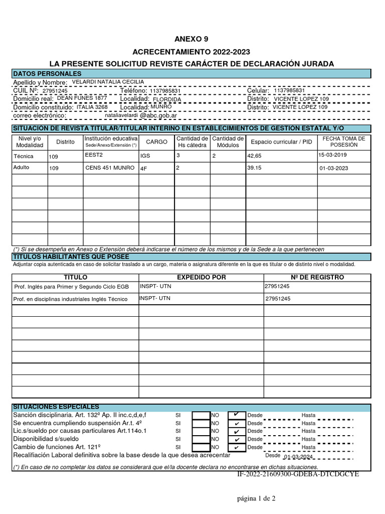 ANEXO 9 - ACRECENTAMIENTO - IF-2022-21609300-GDEBA-DTCDGCYE | PDF