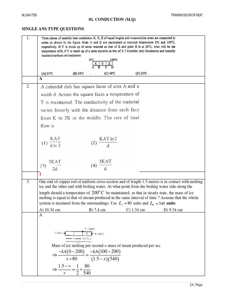 Conduction (M | PDF | Heat Transfer | Thermal Conduction