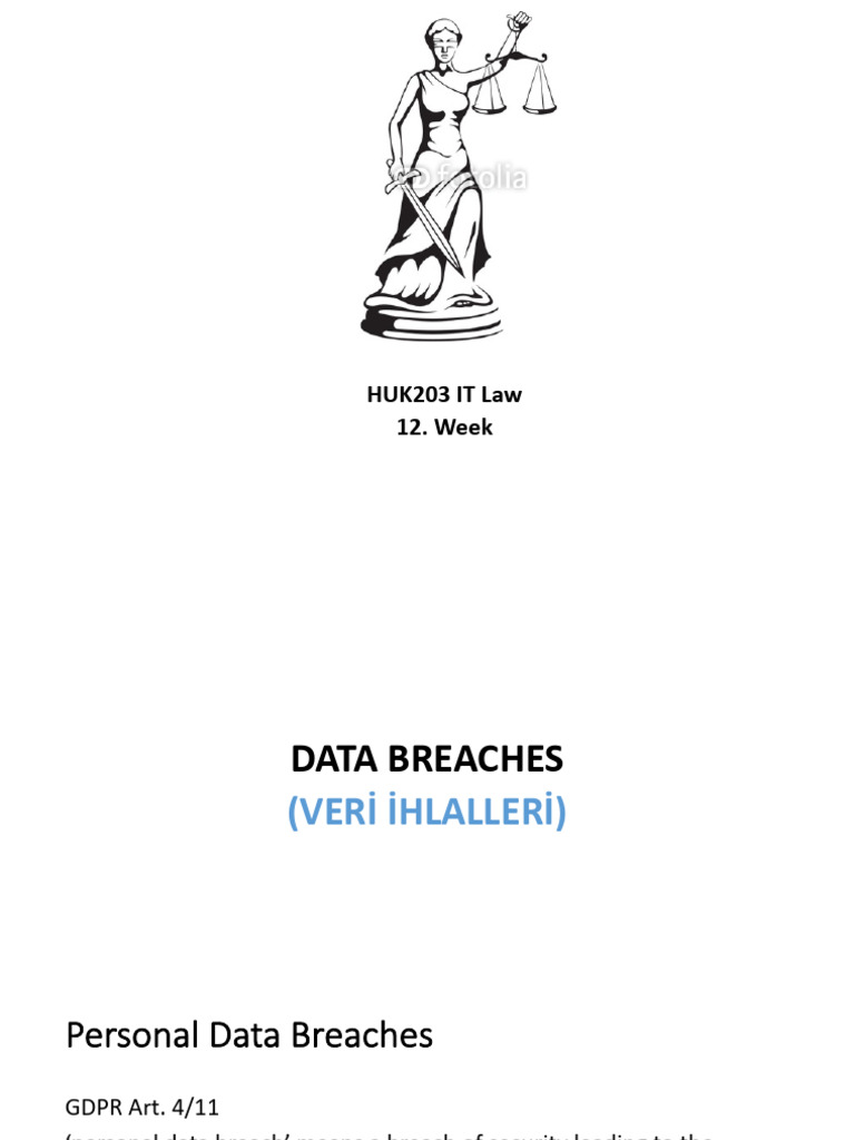 Understanding Personal Data Breaches | PDF | Risk | Identity Theft