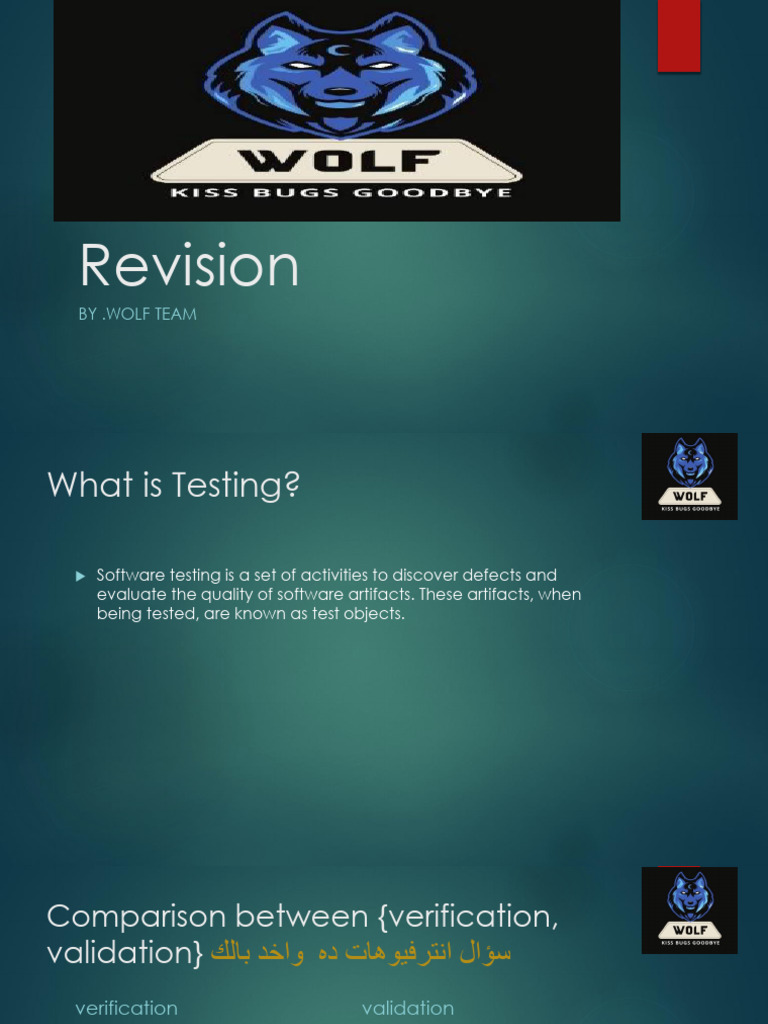 Revision .NEW Syllabus V4 | PDF | Software Testing | Software ...
