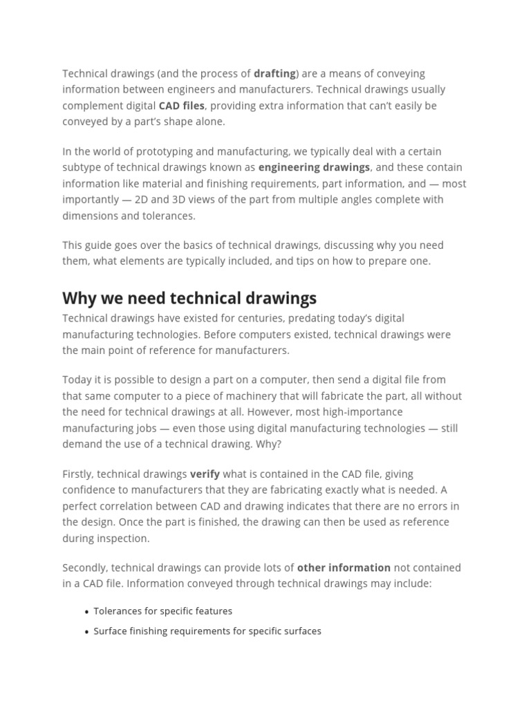 Technical Drawings | PDF | Technical Drawing | Sheet Metal