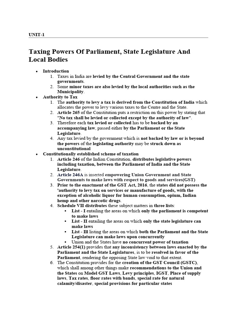 Tax Notes | PDF | Taxes | Value Added Tax