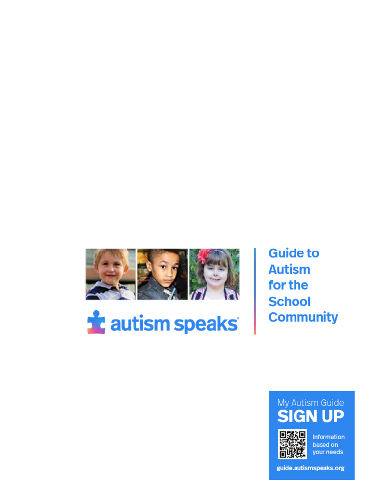 Kit Escolar Autismo - Internacional English | PDF | Autism Spectrum ...