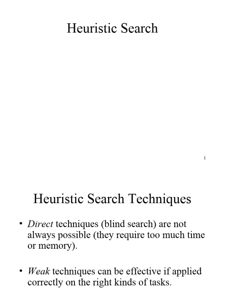 Heuristic Search | PDF | Algorithms | Applied Mathematics