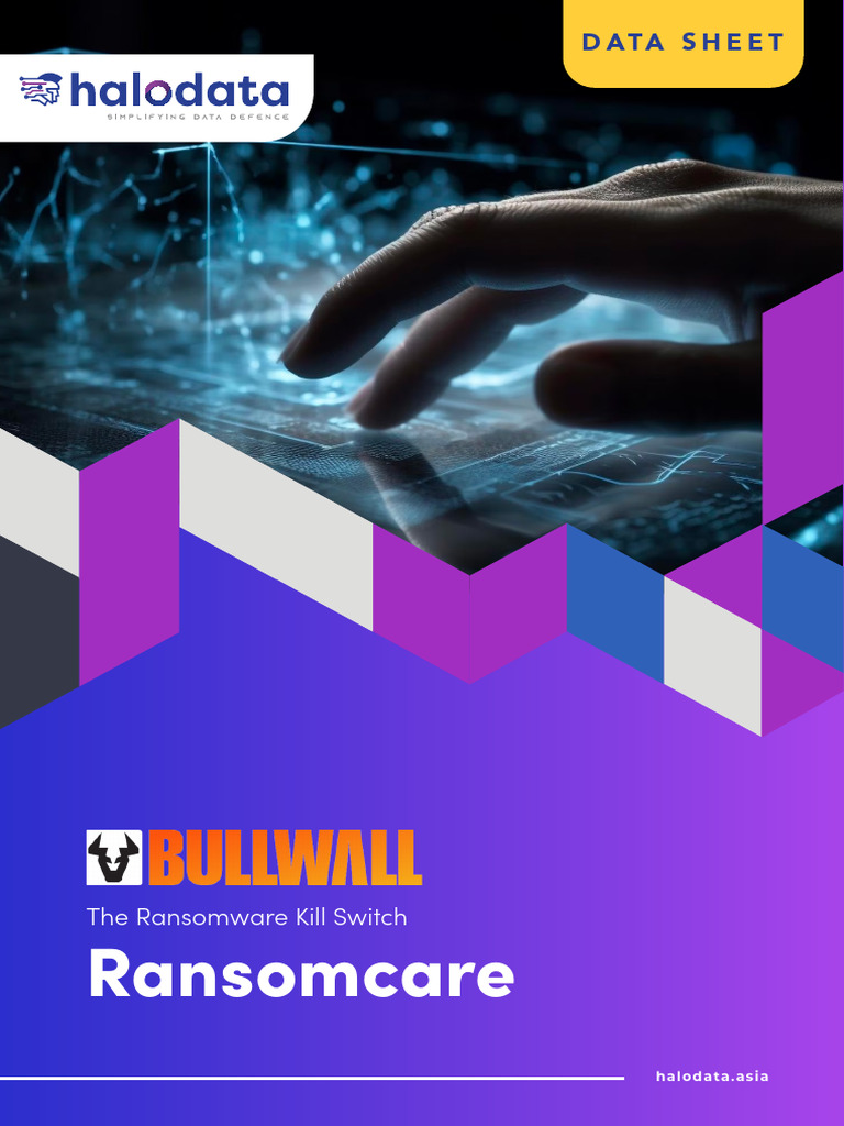 Bullwall-Ransomcare-Datasheet | PDF | Ransomware | Security