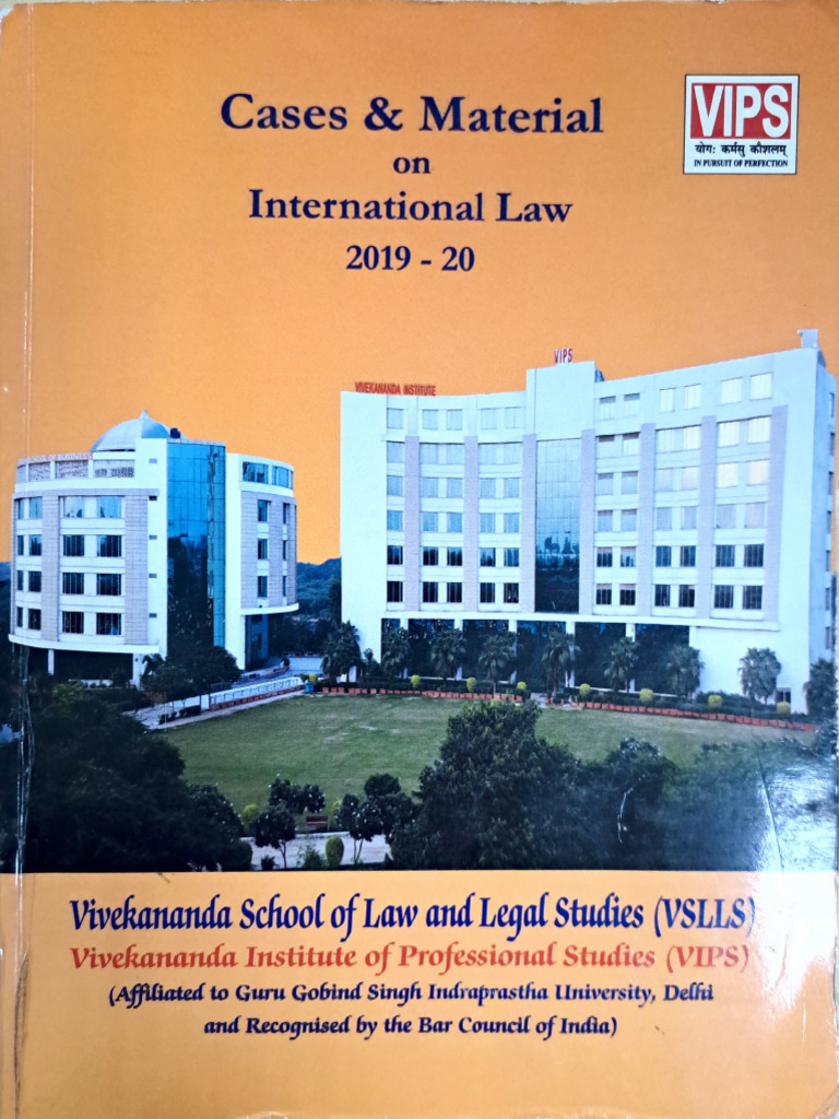 International Law Cases & Materials 2020 | PDF | International Law ...