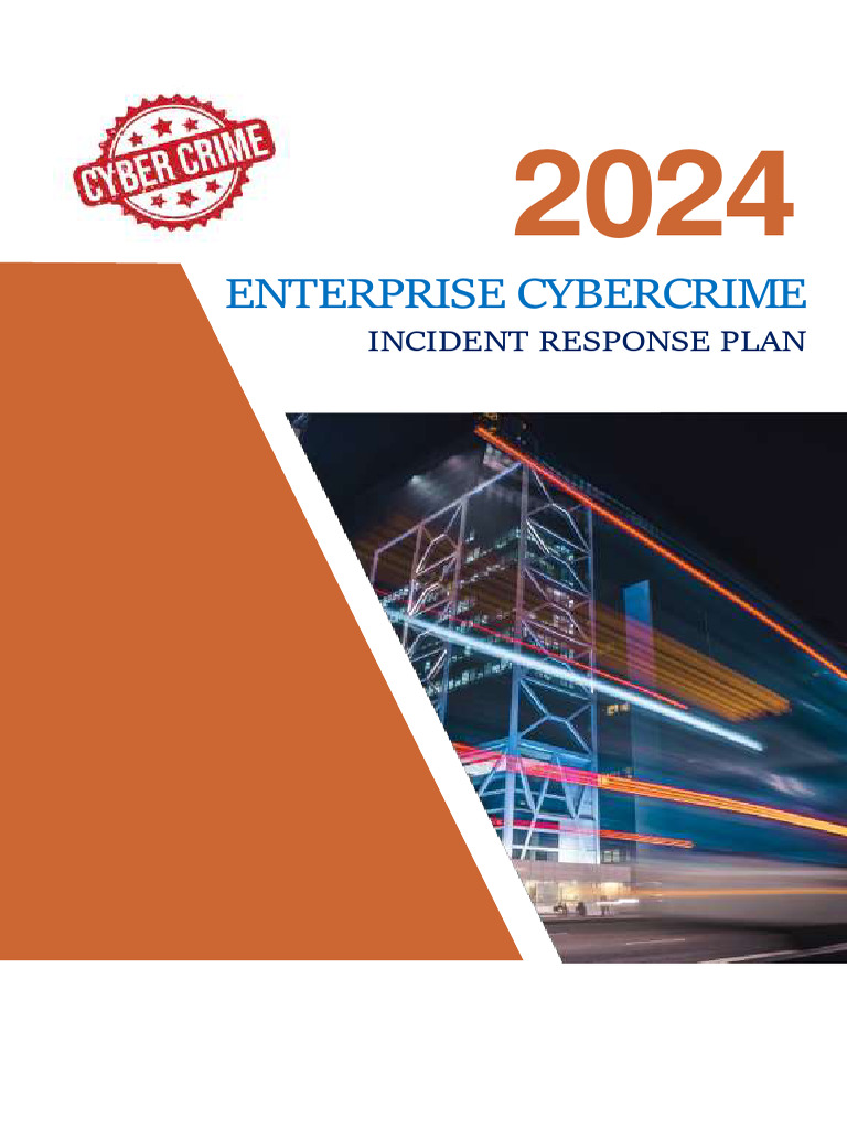 ENTERPRISE Cybercrime Incident Response Plan-FINAL | PDF | Computer Network | Malware