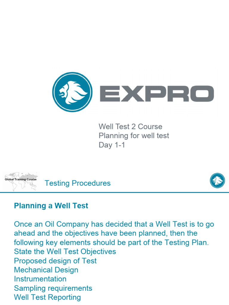 Slide Show WT2 Day 1-1 (Planning For Tests) | PDF | Oil Well ...