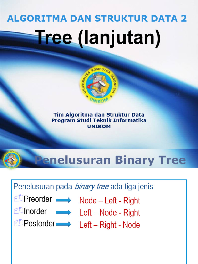 Penelusuran Binary Tree dalam Informatika | PDF