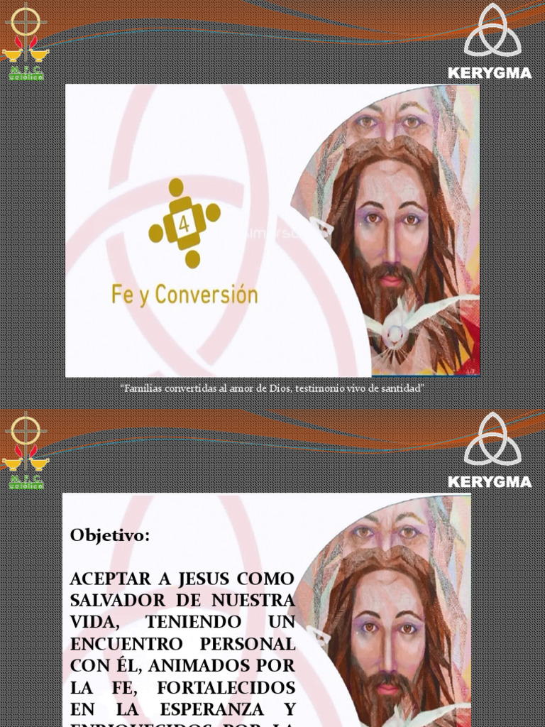 Mensaje 4 Fe y Conversión | PDF | Salvación | Fe