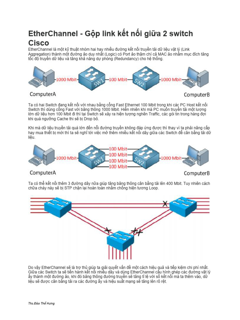 Ether Channel 123 | PDF