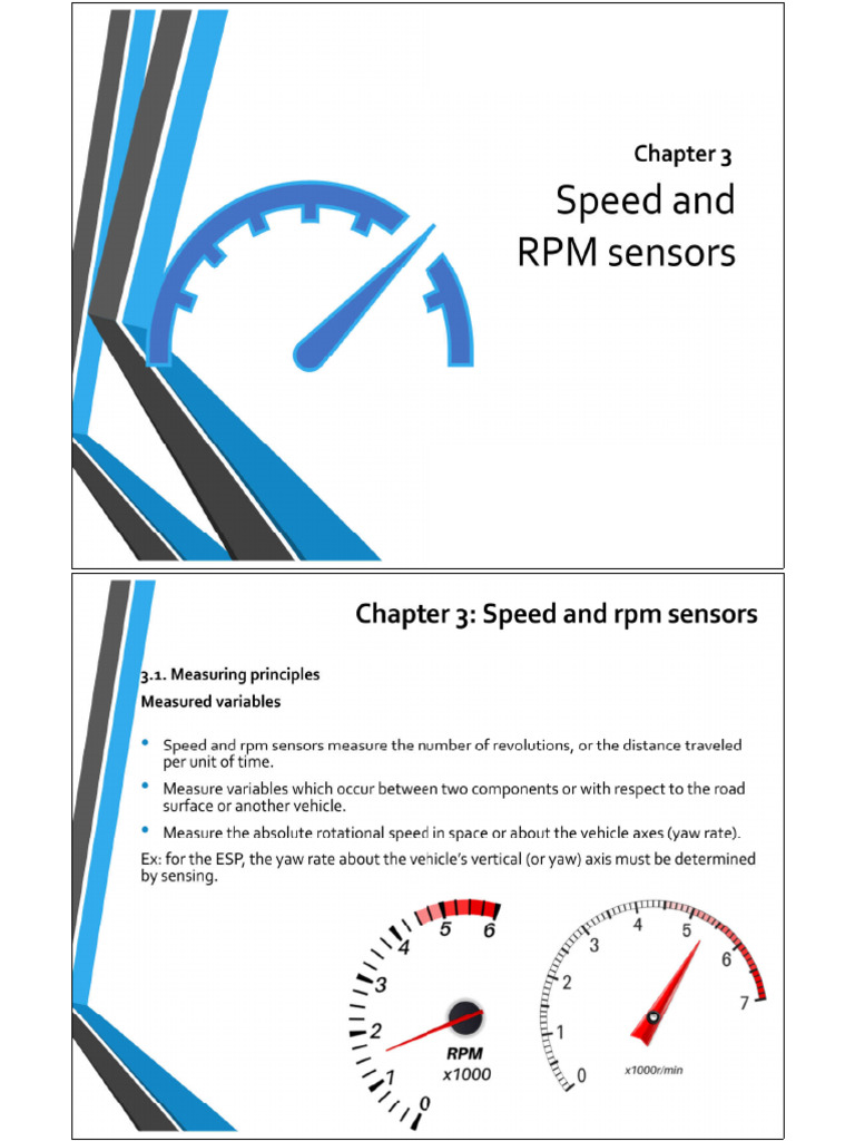 04- Sensor - C3 Speed and Rpm Sensors St. | PDF