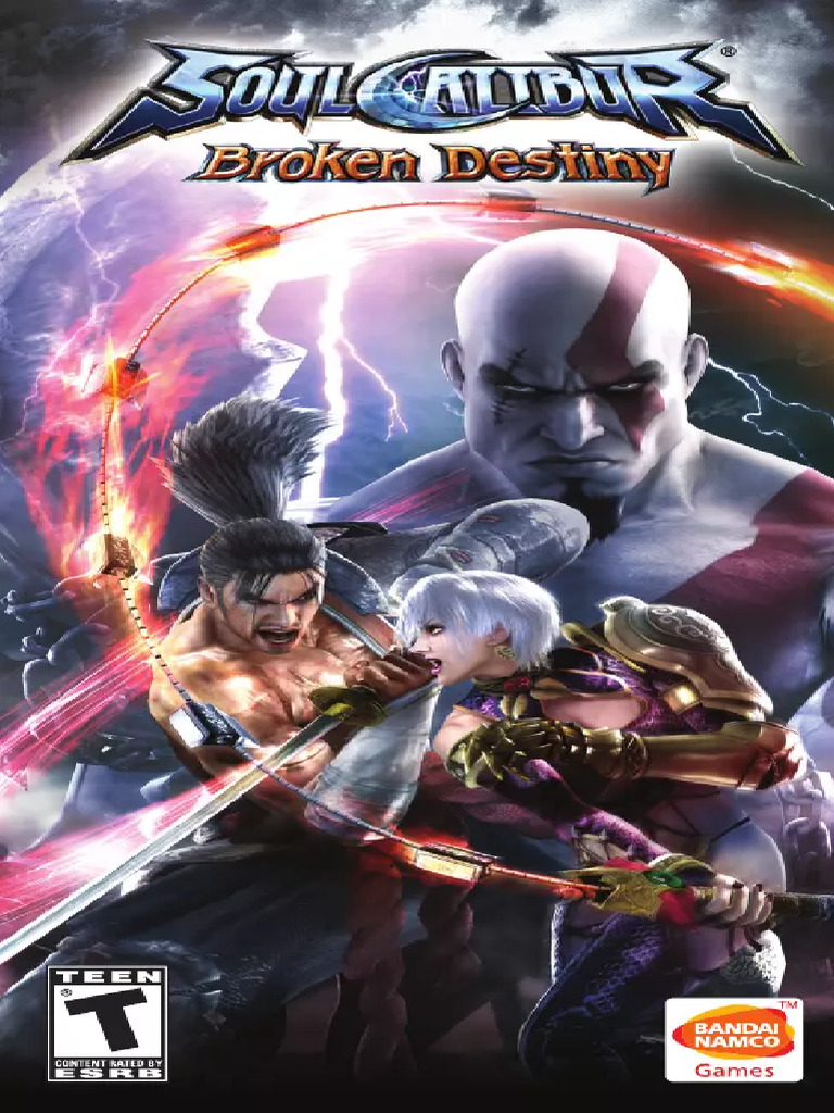 Soul Calibur - Broken Destiny PSP Manual ENG (Any Bookmarks) | PDF ...