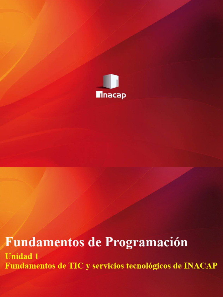 Unidad 1 Fundamentos de Programacion | Descargar gratis PDF | Periférico | Almacenamiento de ...