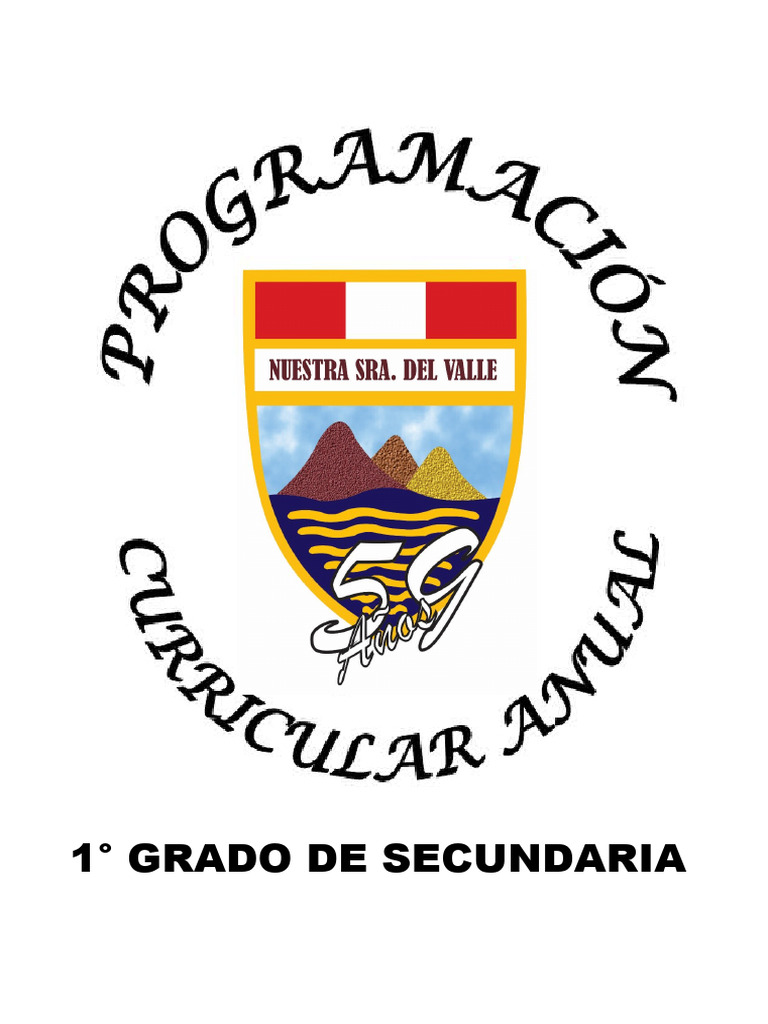 Programacion Anual 1° Grado | PDF | Evaluación | Enseñando
