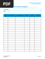 Scaffolding Inspection Register | PDF | Scaffolding | Equipment