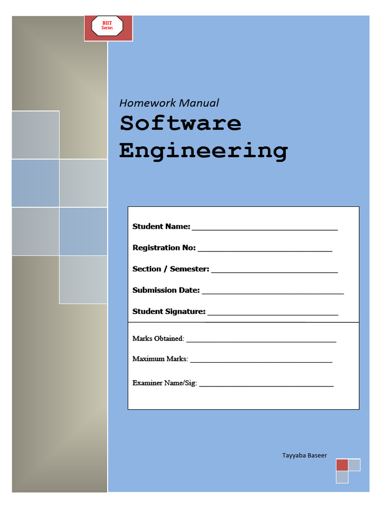 SE HomeWork Manual | PDF | Software Development Process | Use Case