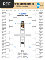 CBS Sports 2024 Bracket | PDF | Ncaa Division I Basketball | Ncaa ...