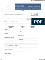 Sample DS 260 Form For USA Immigrant Visa Sample Ds 260 Form For Us ...