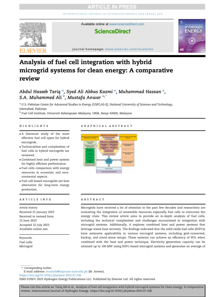 Analysis of Fuel Cell Integration With Hybrid | PDF | Fuel Cell | Anode