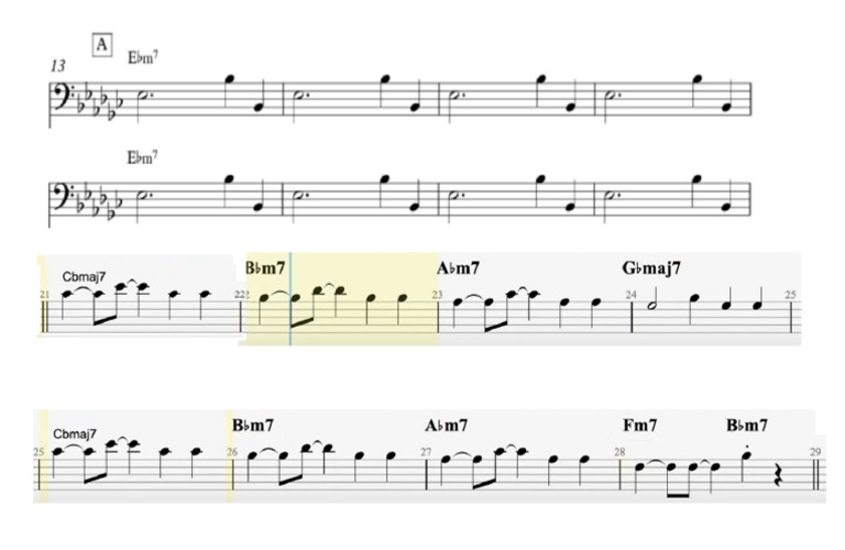 take five - bass line1 | PDF