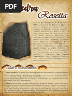 La Piedra de La Rosetta | PDF | Escritura | Antiguo Egipto