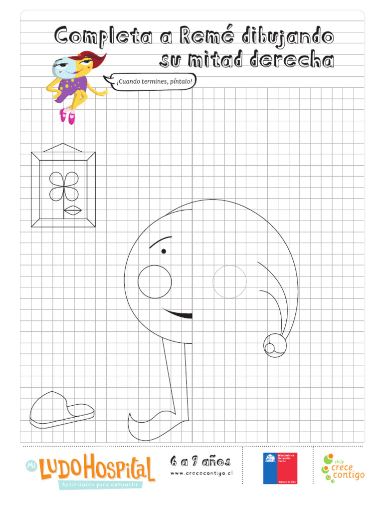Completa El Dibujo | PDF
