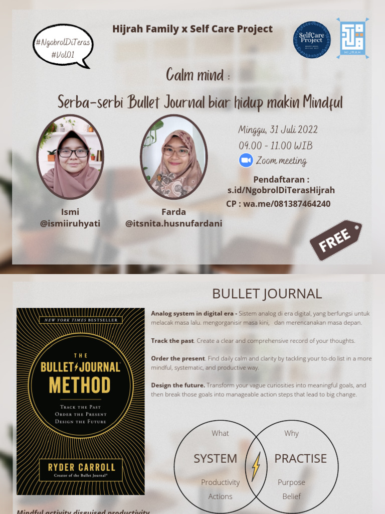 Bullet Journal: Hidup Lebih Mindful | PDF