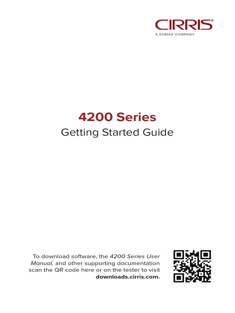 4200 Series Getting Started Guide 2023.4.1 | PDF | High Voltage | Electrical Resistance And ...