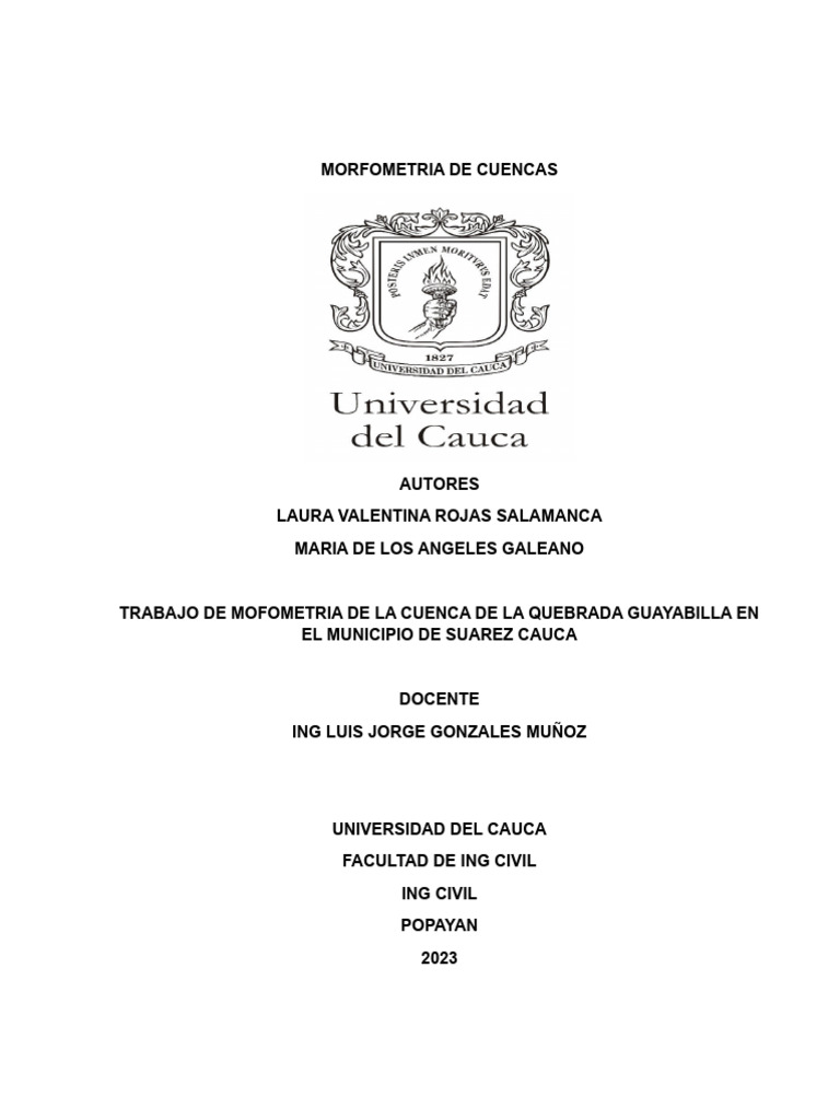 Cuencas Hidro | PDF | Cuenca de drenaje | Geomorfología