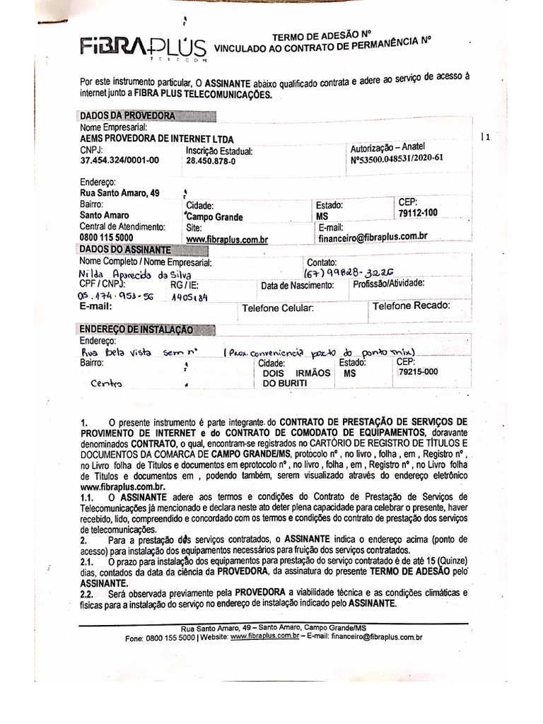 Nilda Aparecida | PDF