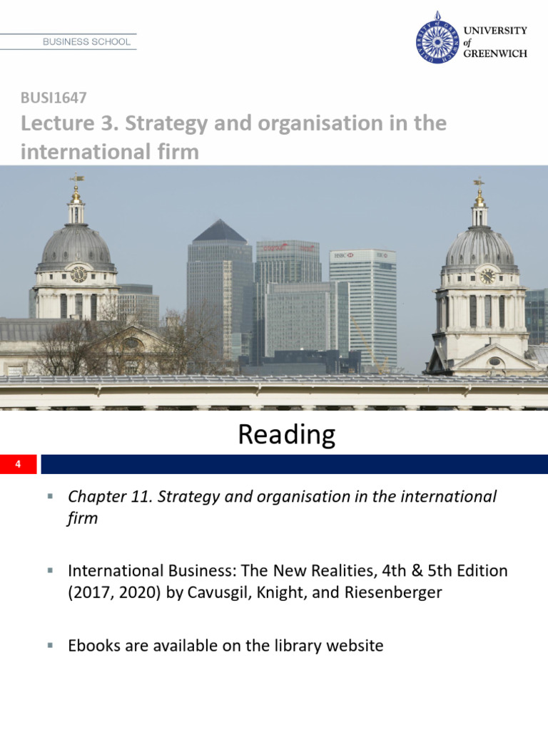 Integration-Responsiveness in Global Strategy | PDF | Strategic ...