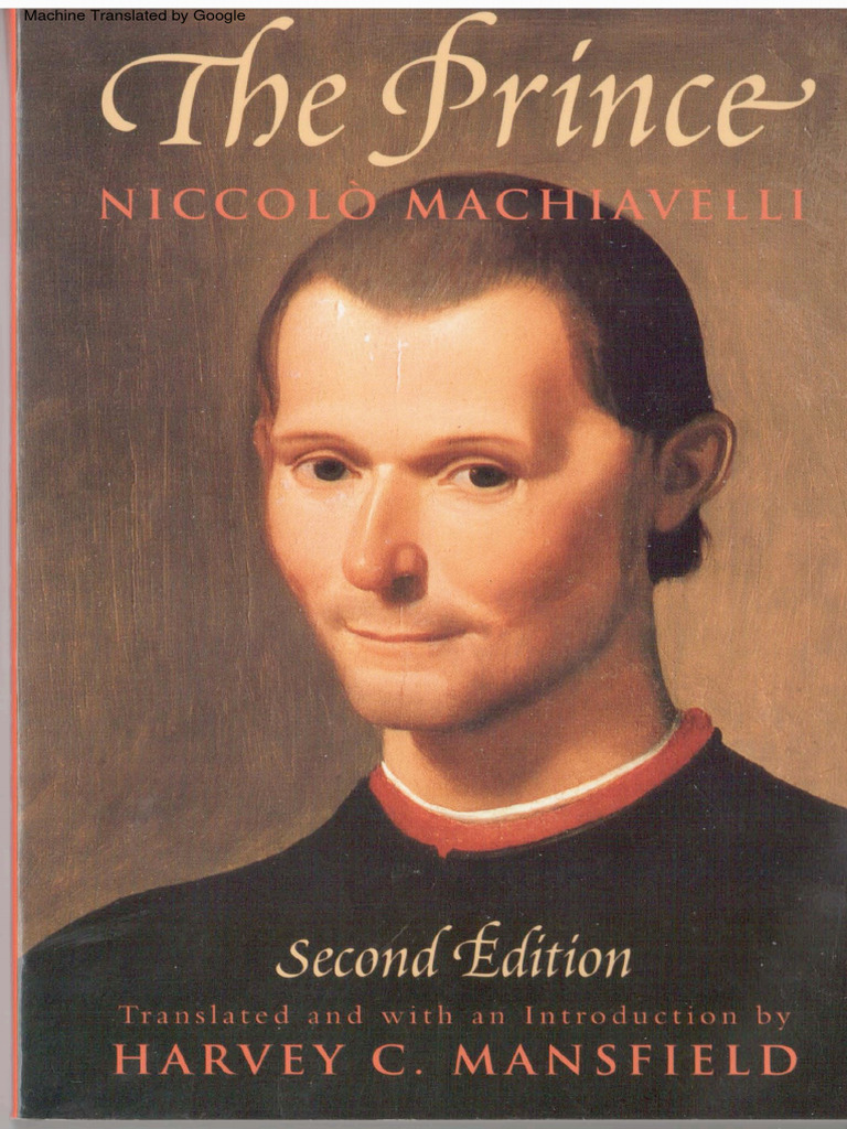 Machiavelli Niccolo The Prince 1985 1 | PDF