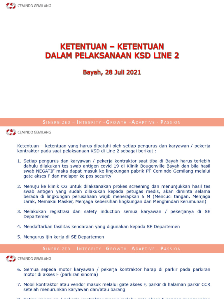 Ketentuan KSD Line 2 | PDF | Bisnis