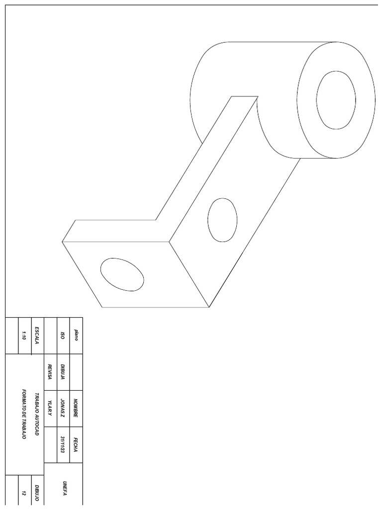 Dibujo Final Geometria Descriptiva - PDF 2 | PDF