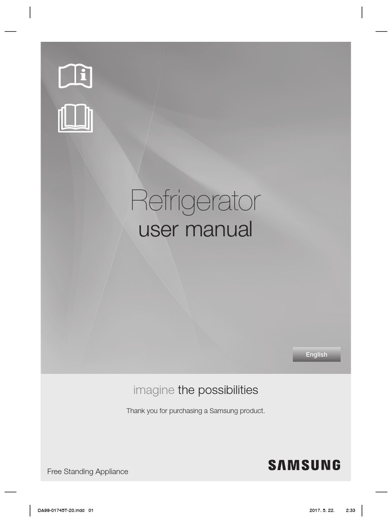 Samsung RSG5FURS | PDF | Refrigerator | Ac Power Plugs And Sockets