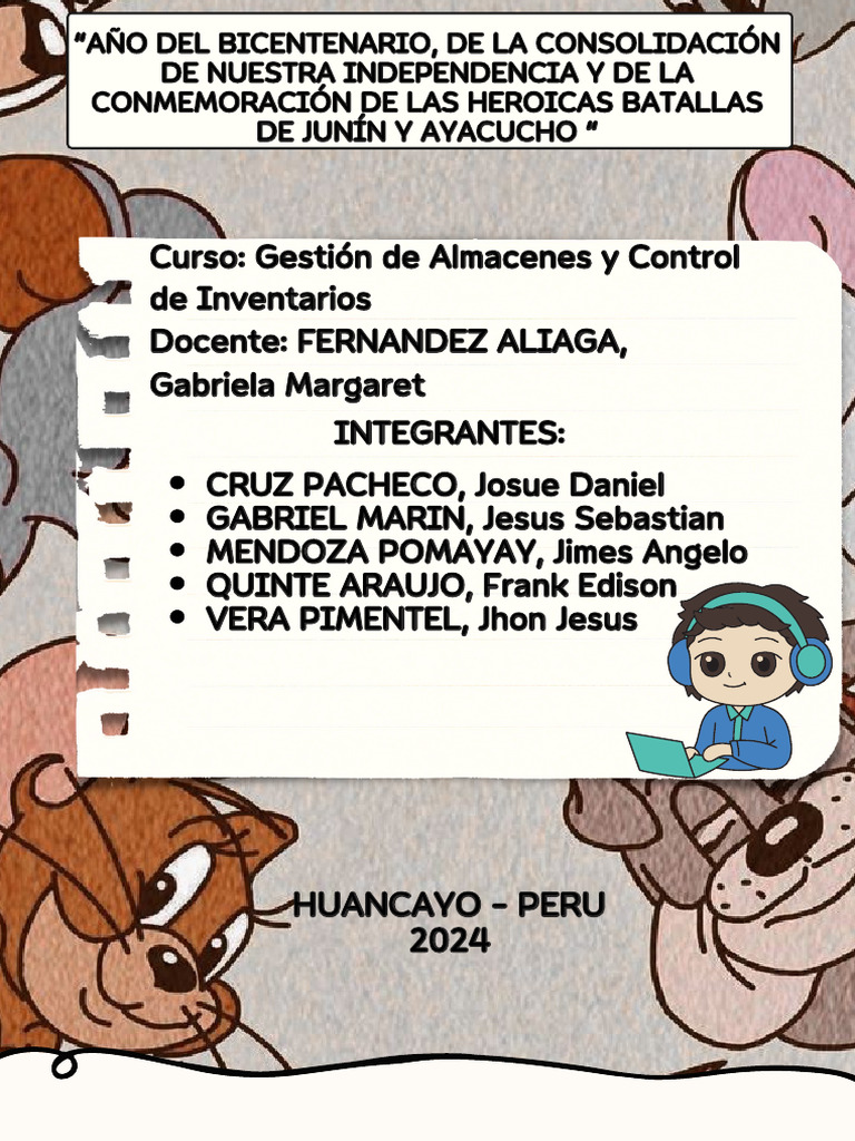 Entregable 01 - Gestion de Almac. y CTRL de Invent. | PDF | Almacén | Logística