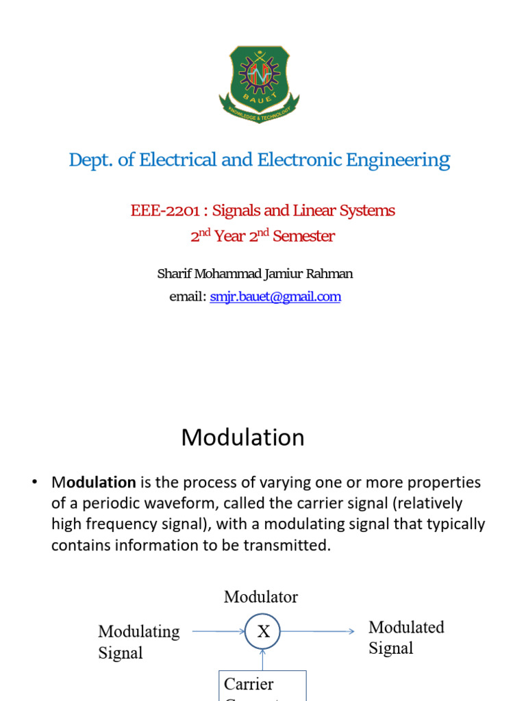 Modulation Pdf Modulation Frequency Modulation