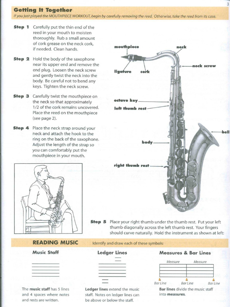 Método Sax Tenor | PDF